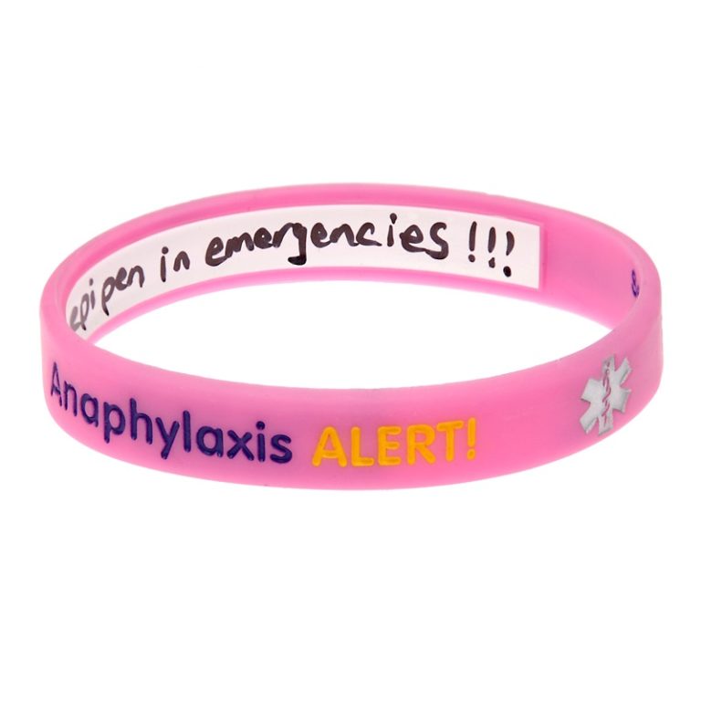 Anaphylaxis Wristbands | Allergy Medical Alert Bracelet