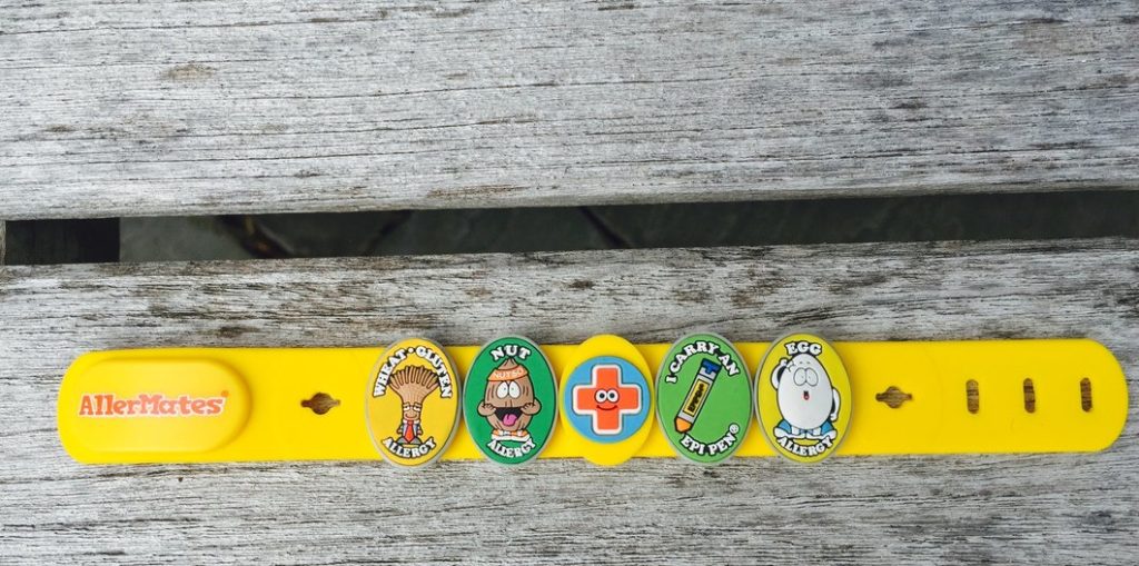 Multi allergy bracelet | Allergy Alert Charms for Kids | Allermates