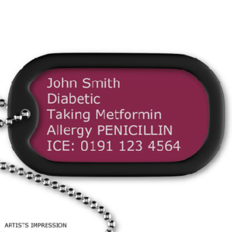 Medical Tags For Adults | Medical ID Tag | Medical IDs