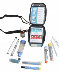 Adrenaline Pen Case with pens Square