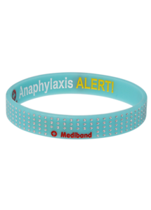 Anaphylaxis Alert Wristband | Anaphylactic Allergy Wristband
