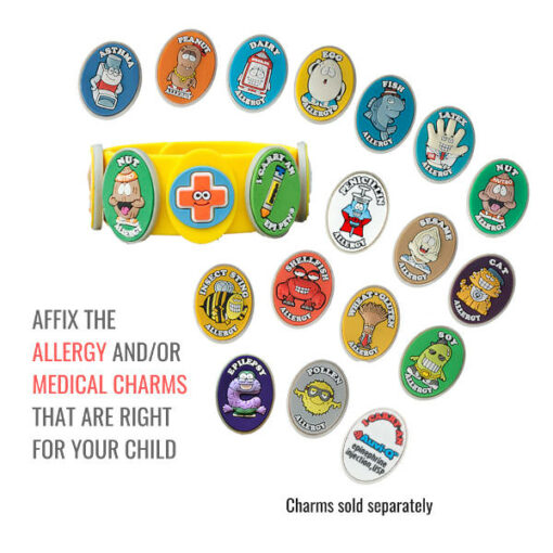 Allermates | Kids Medical Bracelet | Allergy Wristbands